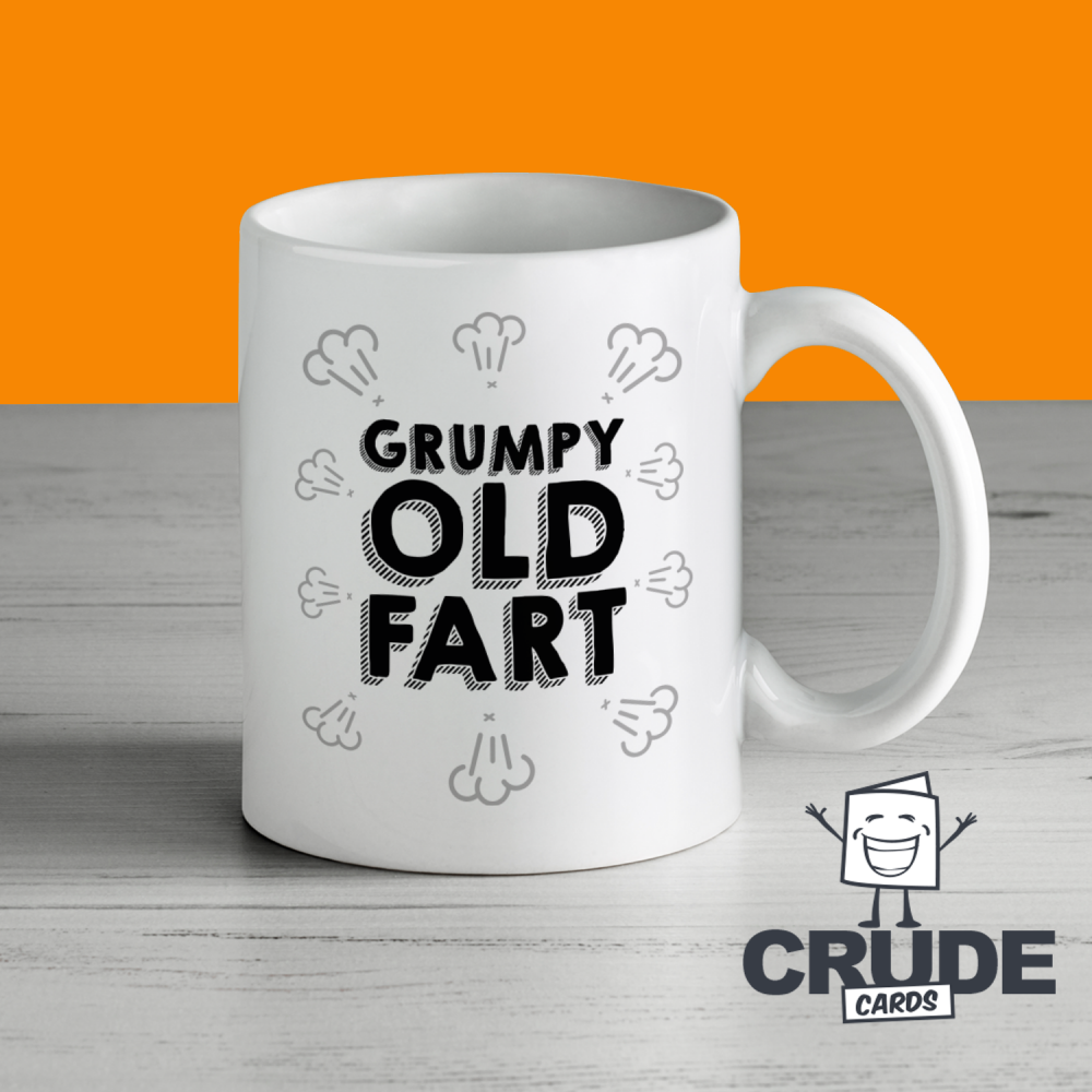 Grumpy Old Fart 11oz Mug | Crude Cards